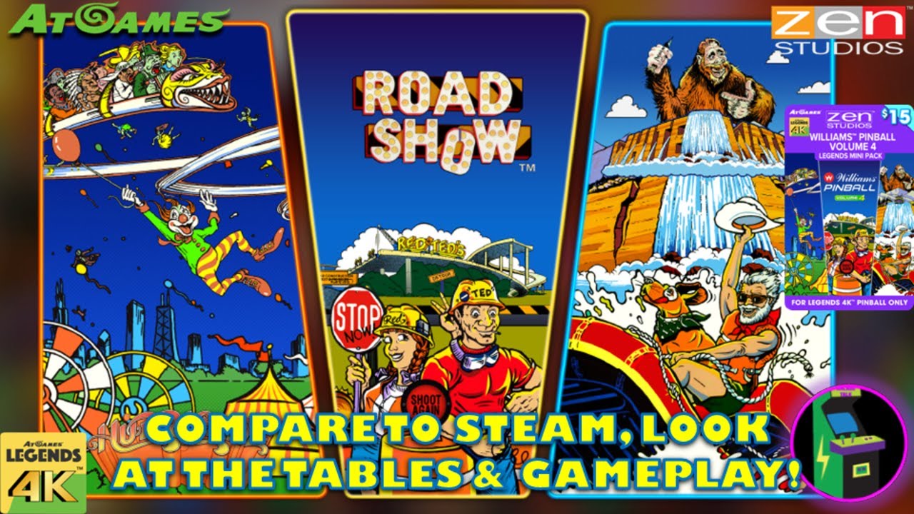 Watch Before Buying Atgames 4K Pinball: Williams Volume 4 - YouTube