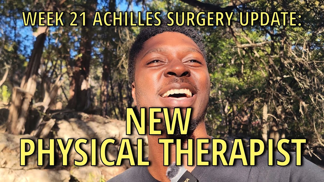 Achilles Rupture Surgery: Week 21 Update | Recovery | Physical Therapy ...