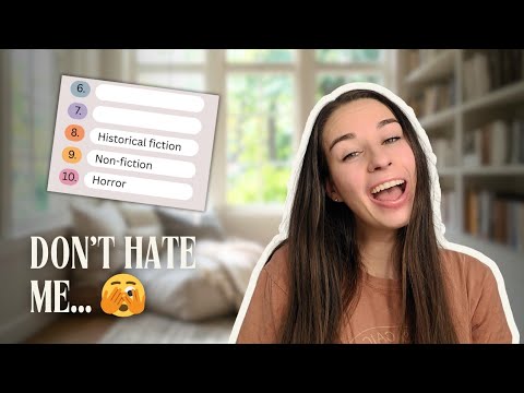 Book Genres Ranked: From Trash to Treasure - YouTube