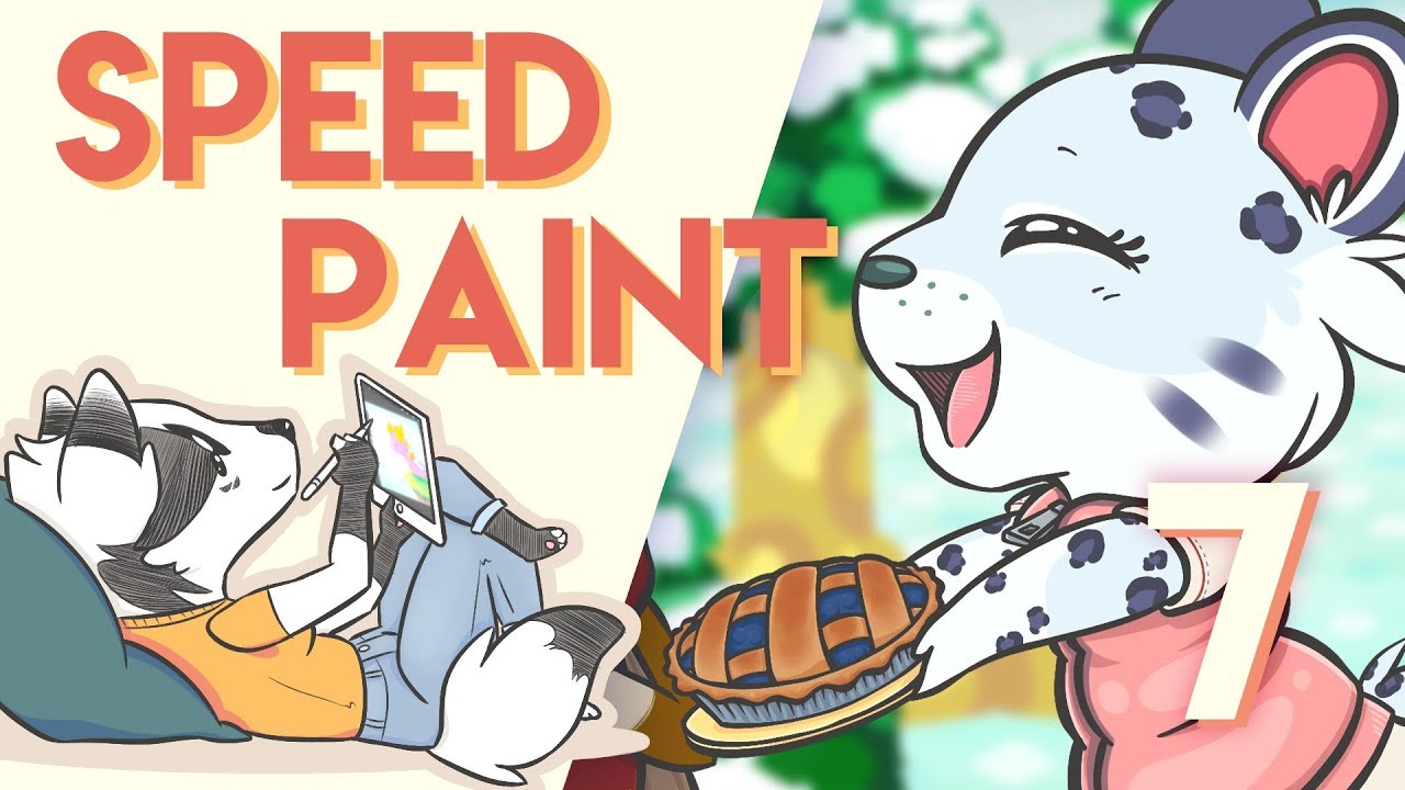 ACNL Erik & Bianca | SpeedPaint with Vexi 7 - YouTube