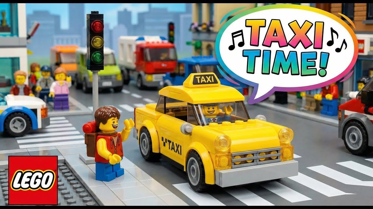 10 Little Taxi Song | Counting 1 to 10 | Taxi song for children - YouTube