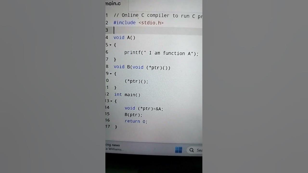 Callbacks In C Learnprogramming Basicprogramming Coding Coder
