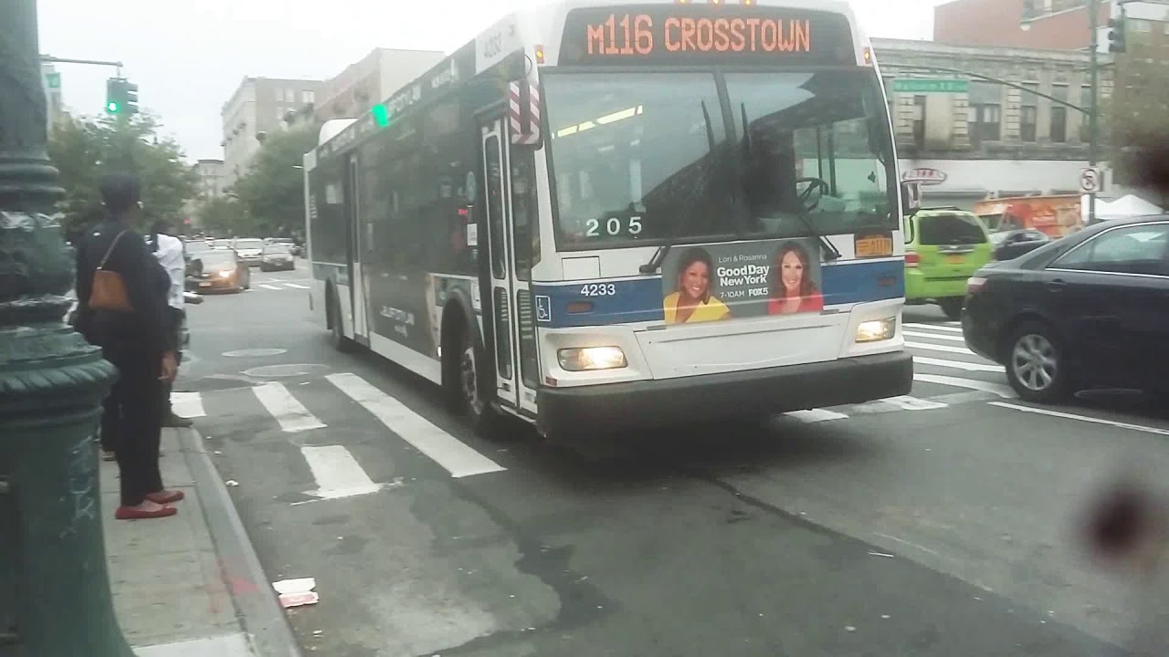 MTA bus m116 and m103 - YouTube