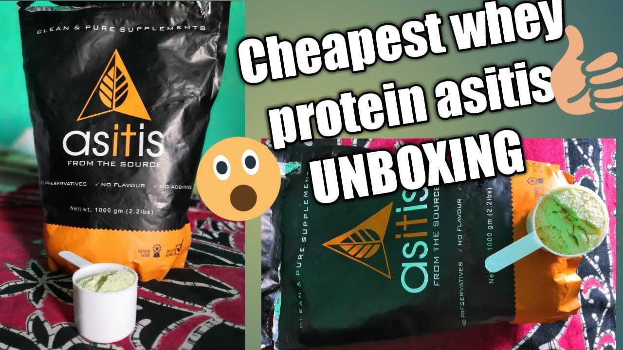 Asitis whey protein UNBOXING - YouTube