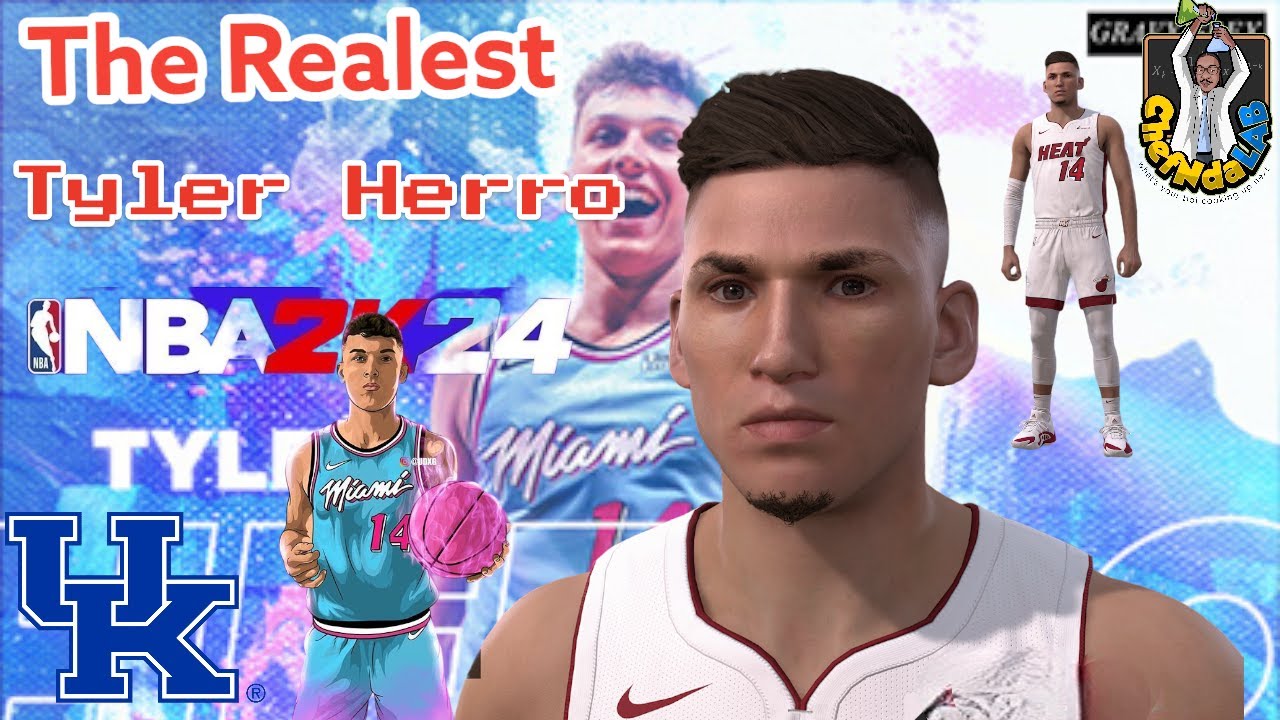The Realest Tyler Herro NBA 2k24 Face Creation (Kobe Bryant Edition) 🔥🔥 ...