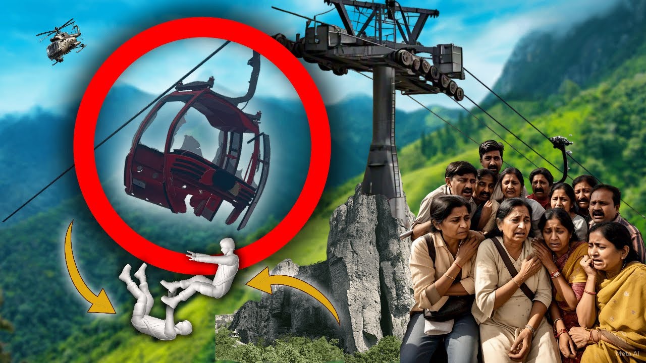 12 People Stuck 96 Hour In Cabil Car | Shimla Cable Car Tragedy ...