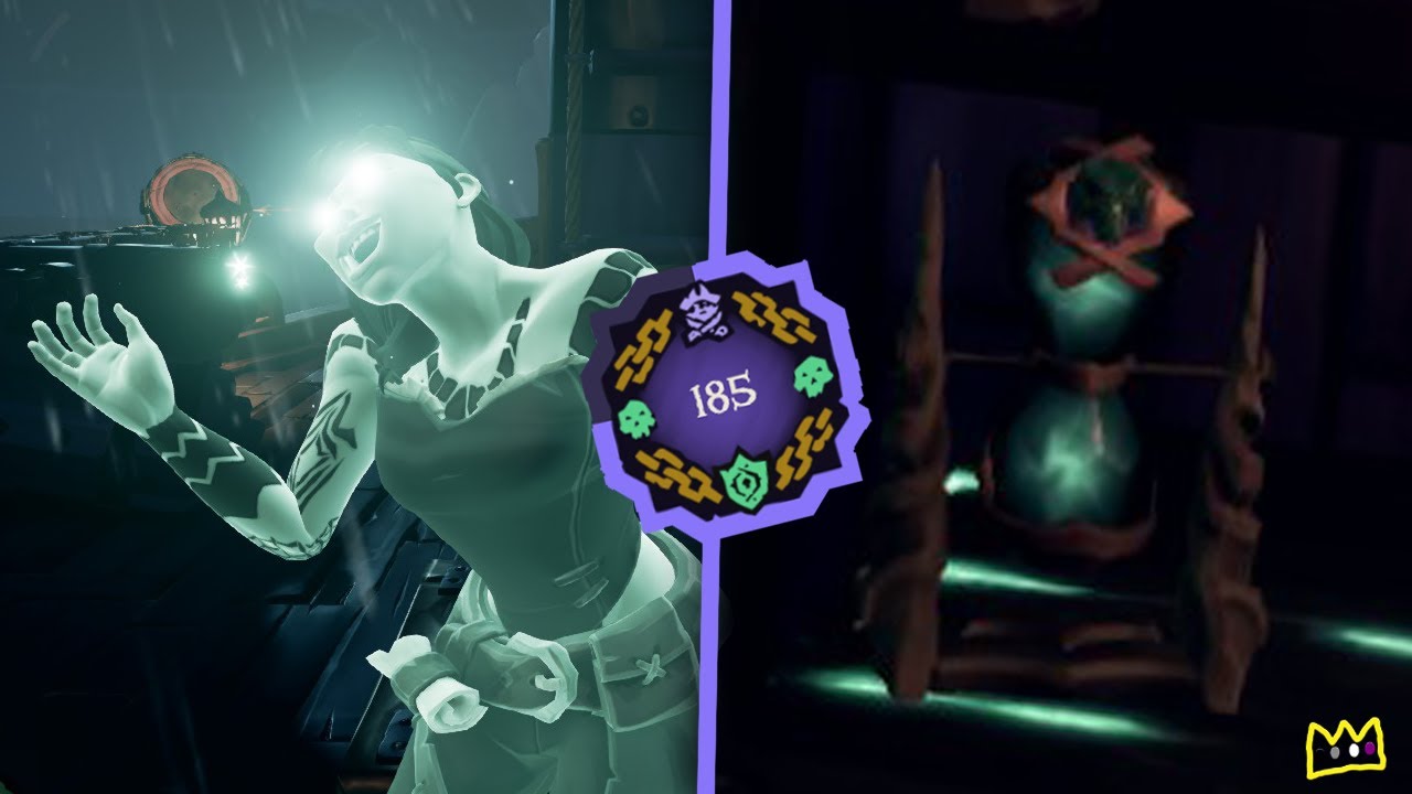 Journey To THE GOLDEN GHOST CURSE In SEA OF THIEVES! | DAY 5 - YouTube