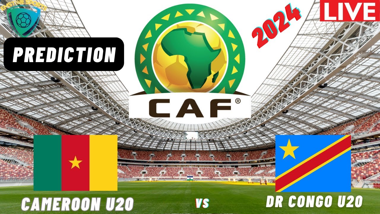 Cameroon vs DR Congo UNIFFAC U20 Africa Nations 2025 Qualifiers - YouTube