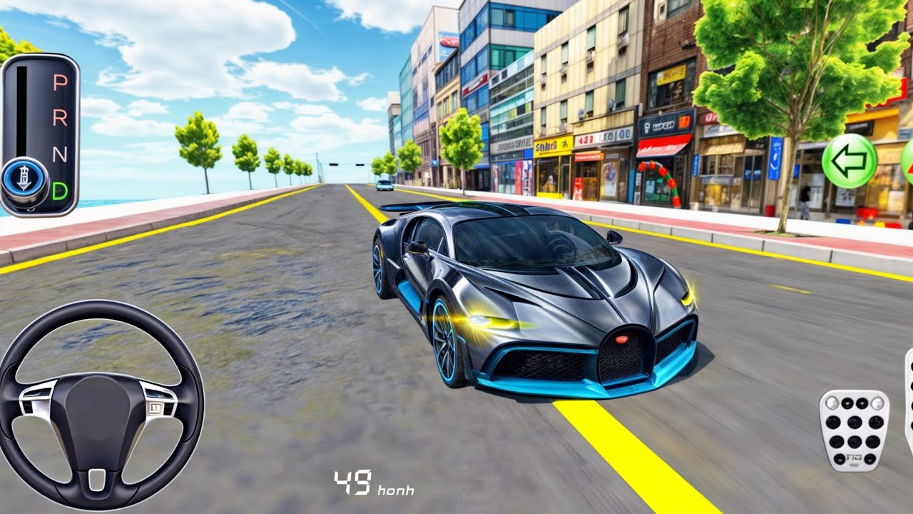 3D Driving Class #2 : Real City Driving - New Car Bugatti Divo Racing ...