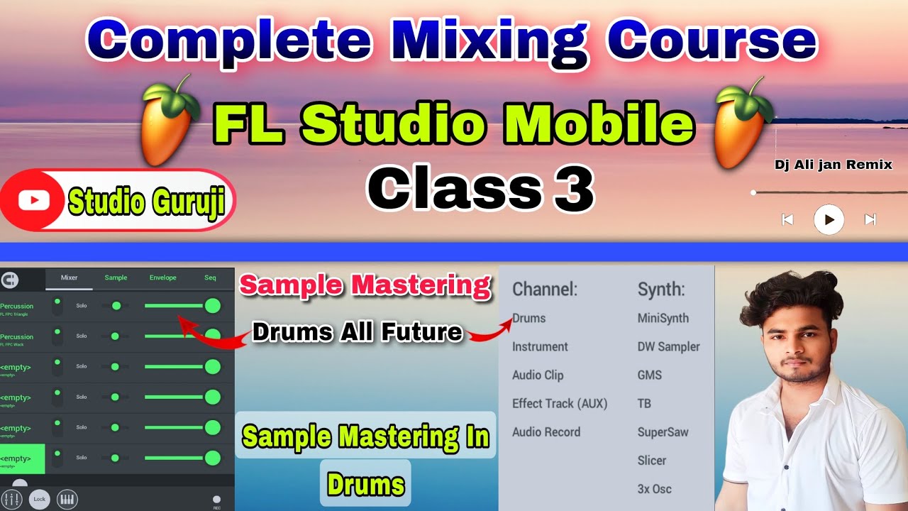 Sample Mastering In Drums _ Full Mixing Course Class 3 || Mixing Master ...