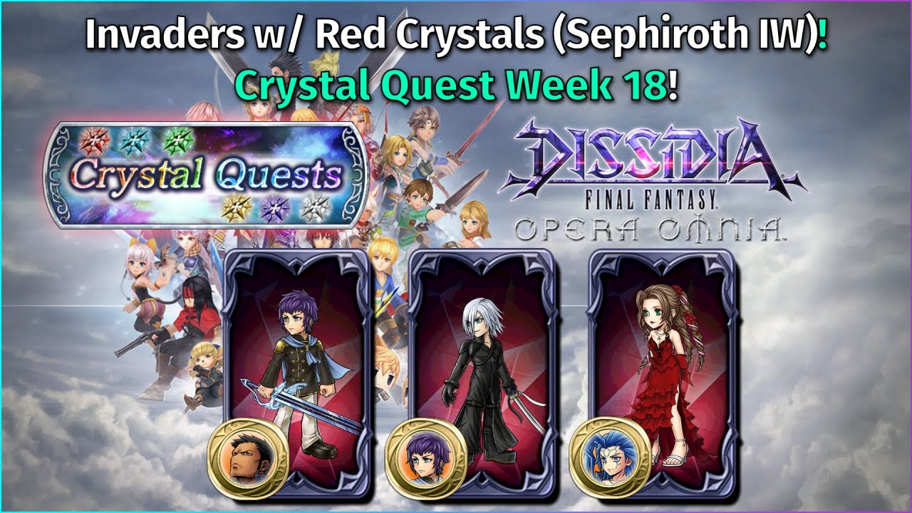 Crystal Quests Week 19 - Invaders | Red Units | DFFOO GL - YouTube