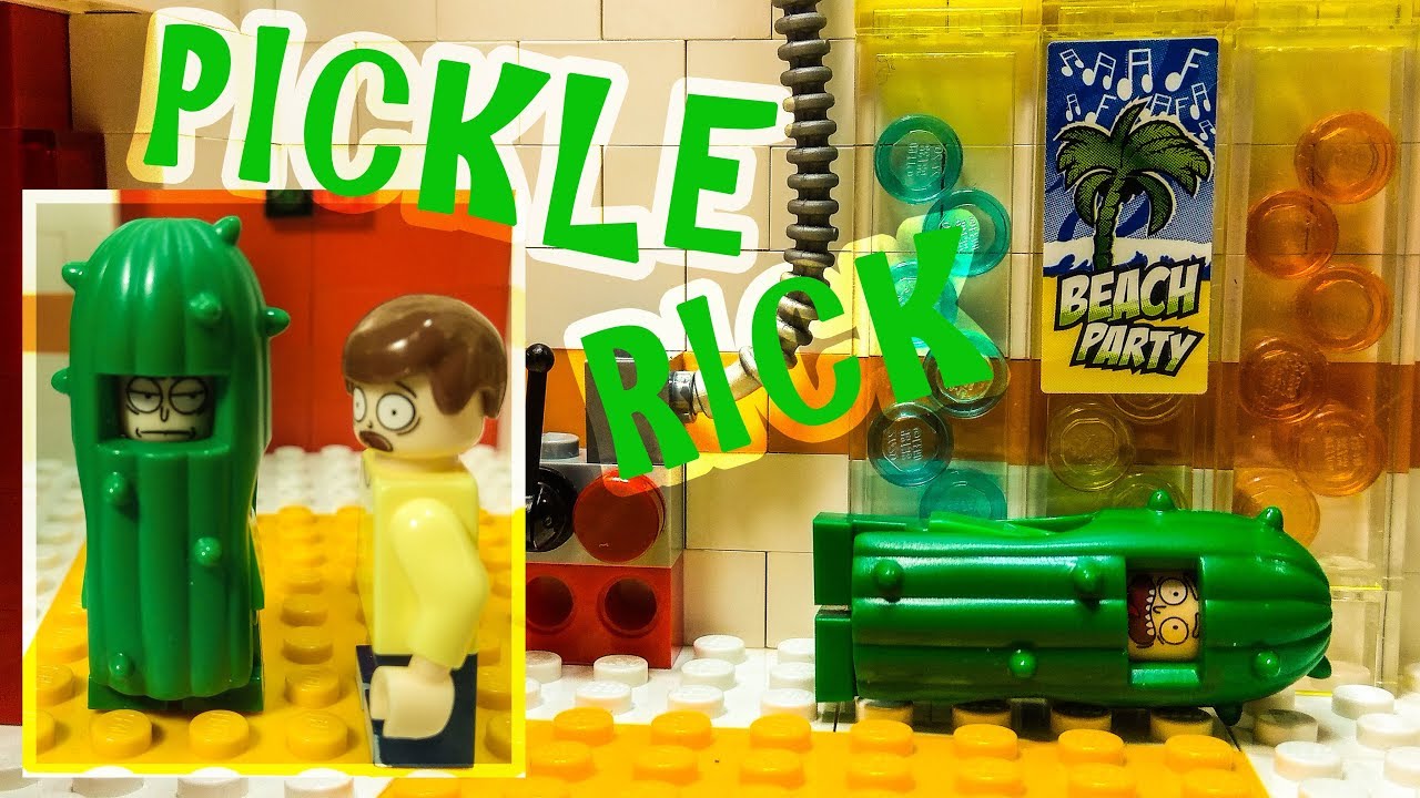 LEGO PICKLE RICK AND MORTY stop motion animation - YouTube