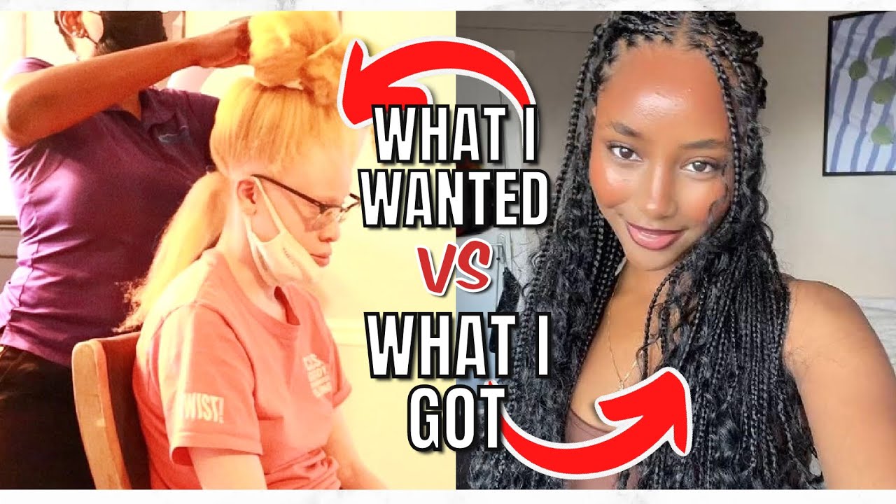 I WANTED BOHO BRAIDS | WHAT I WANTED VS WHAT I GOT| Iyana LeShea - YouTube