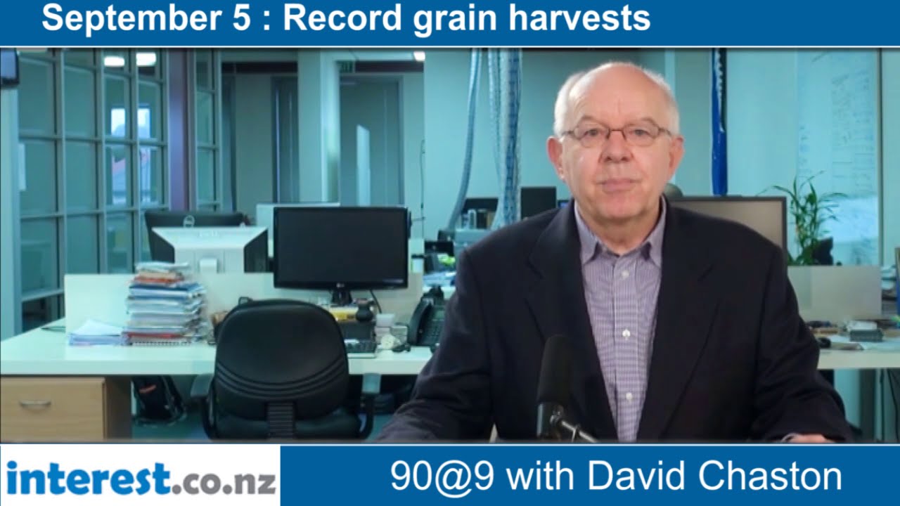 90 seconds @ 9am : Record grain harvests - YouTube
