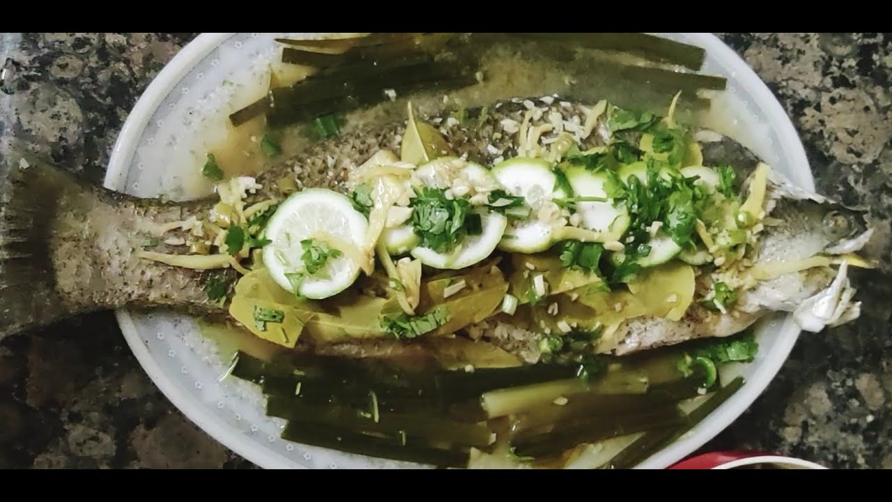 Steamed Snapper (Coral Fish) Recipe | Indonesian Style | Spicy Steamed ...