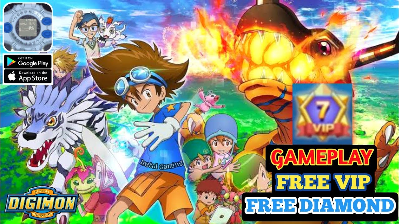 Digimon: Little Black's Treasure Gameplay - Anime ARPG Games | Free VIP ...