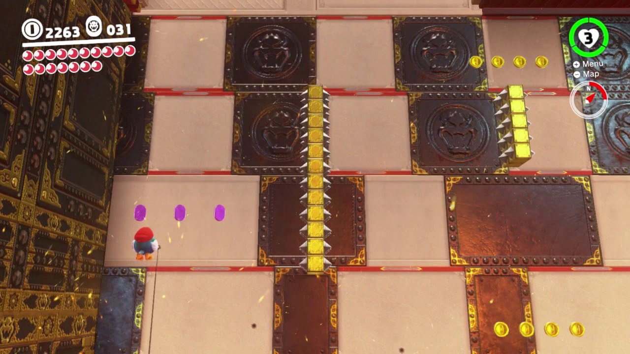 Super Mario Odyssey - Bowser's Kingdom Moon #37: Dashing Above the ...