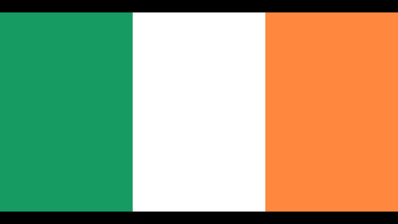 Evolution of the Flag of Ireland (1542-present) - YouTube