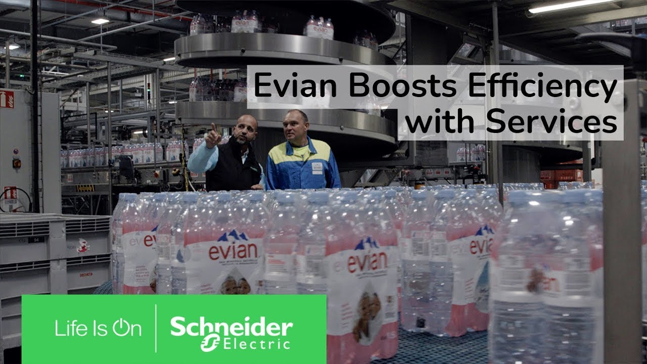 Evian innove à la source pour rendre ses opérations plus efficaces et ...