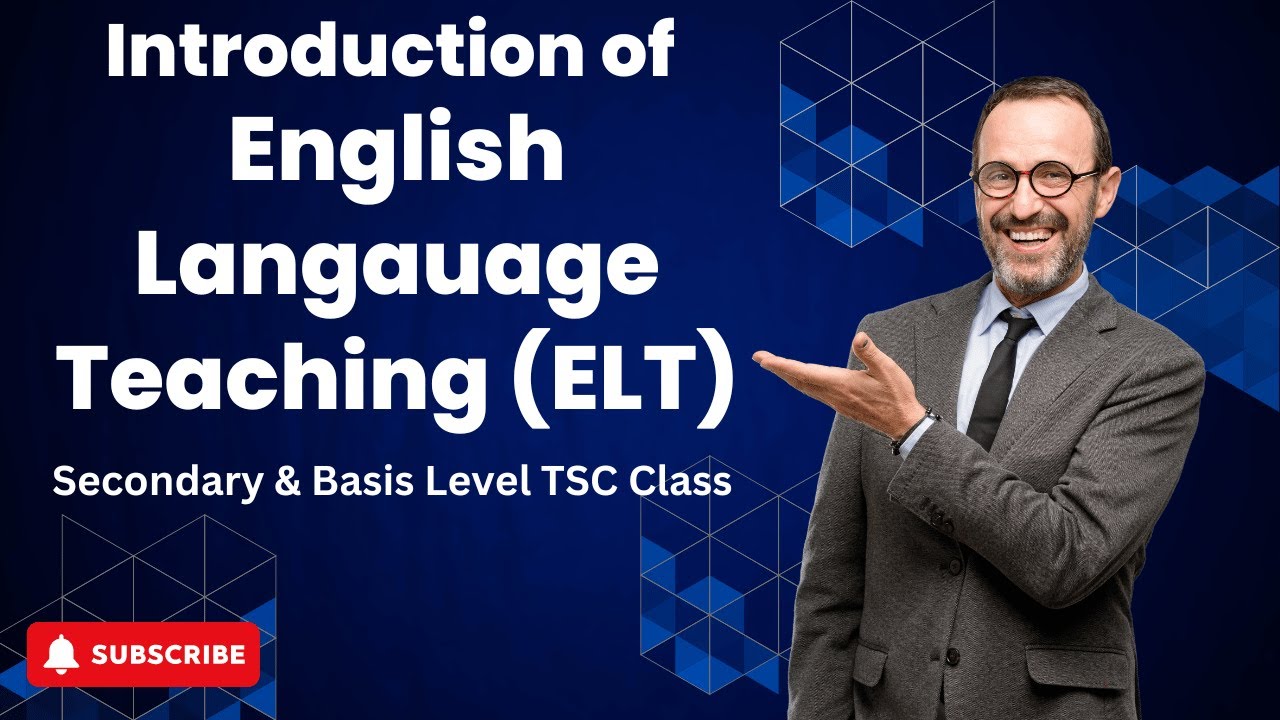 Introduction Of English Language Teaching || ELT || - YouTube
