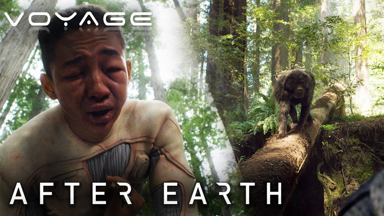 Escaping Giant Monkeys And Venomous Leeches | After Earth | Voyage ...