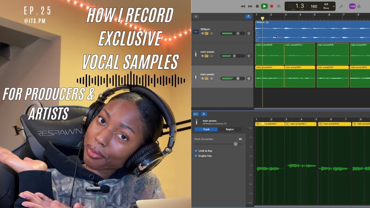 HOW I RECORD EXCLUSIVE VOCAL SAMPLES FOR PRODUCERS & ARTISTS ! cookin ...