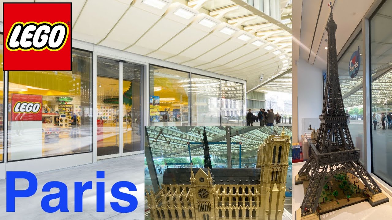 Notre Dame, Triumphbogen & Eiffelturm: Was hat der Lego Store Paris zu ...