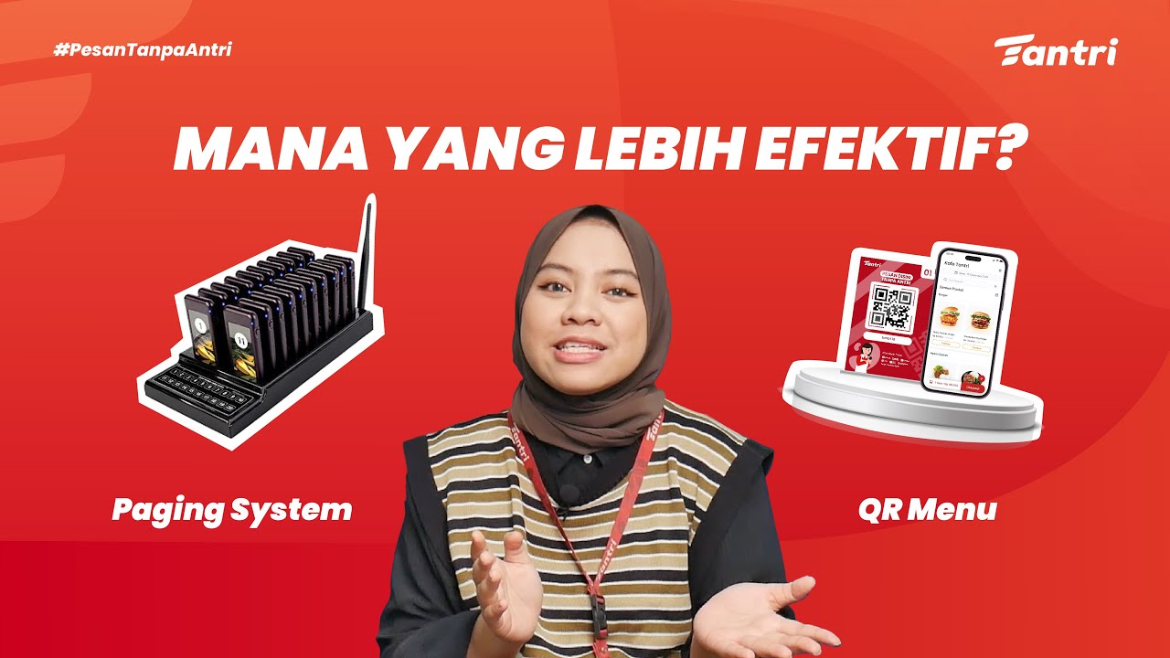 Pager Wireless Calling System vs QR Menu : Mana yang Lebih Efektif ...