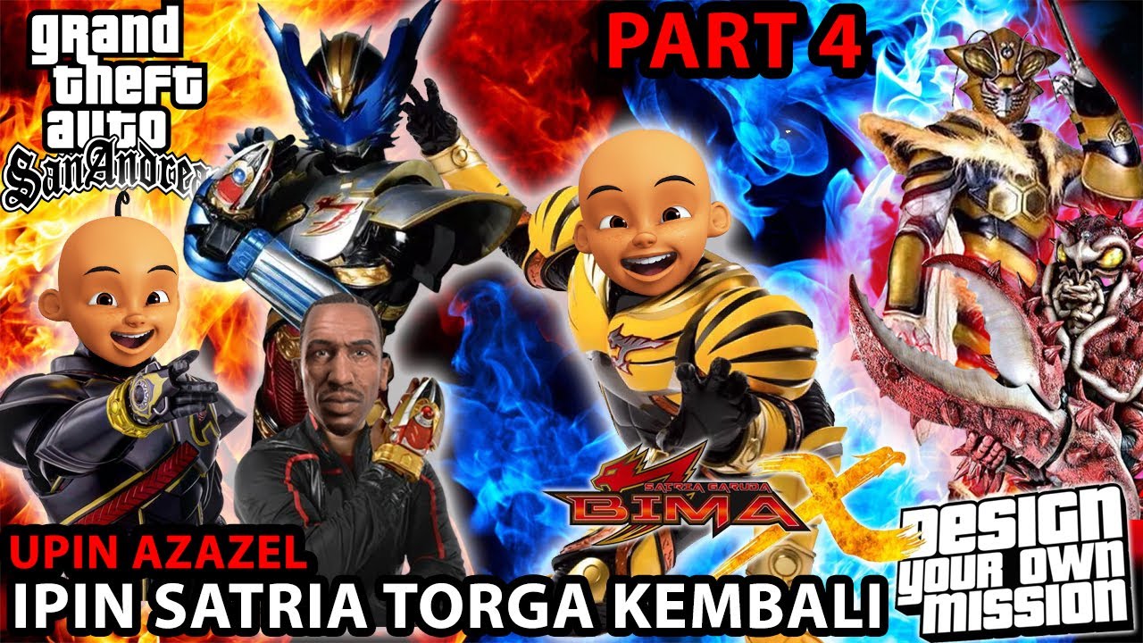 IPIN TORGA KEMBALI MEMBANTU UCOK BIMA DAN UPIN AZAZEL !!! (PART 4 ...