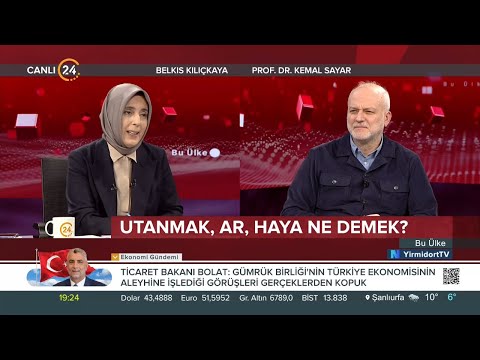 Belkıs Kılıçkaya ile “Bu Ülke” / Utanmak, Ar, Haya Ne Demek?  - 31 01 2026
