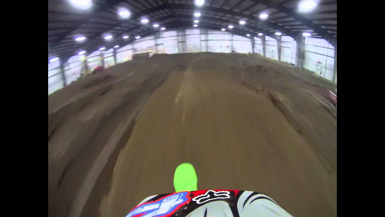 Switchback indoor motocross - YouTube