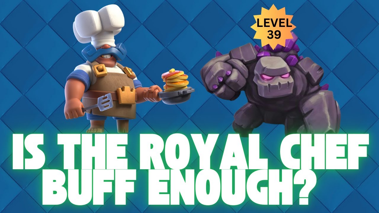 Is the Royal Chef Buff REALLY enough in Clash Royale? 🤔 - YouTube