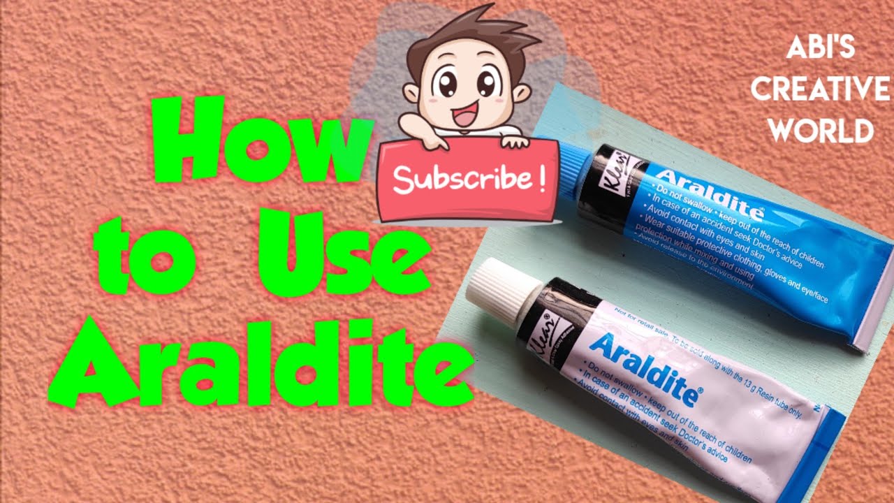 How to Use Araldite - YouTube