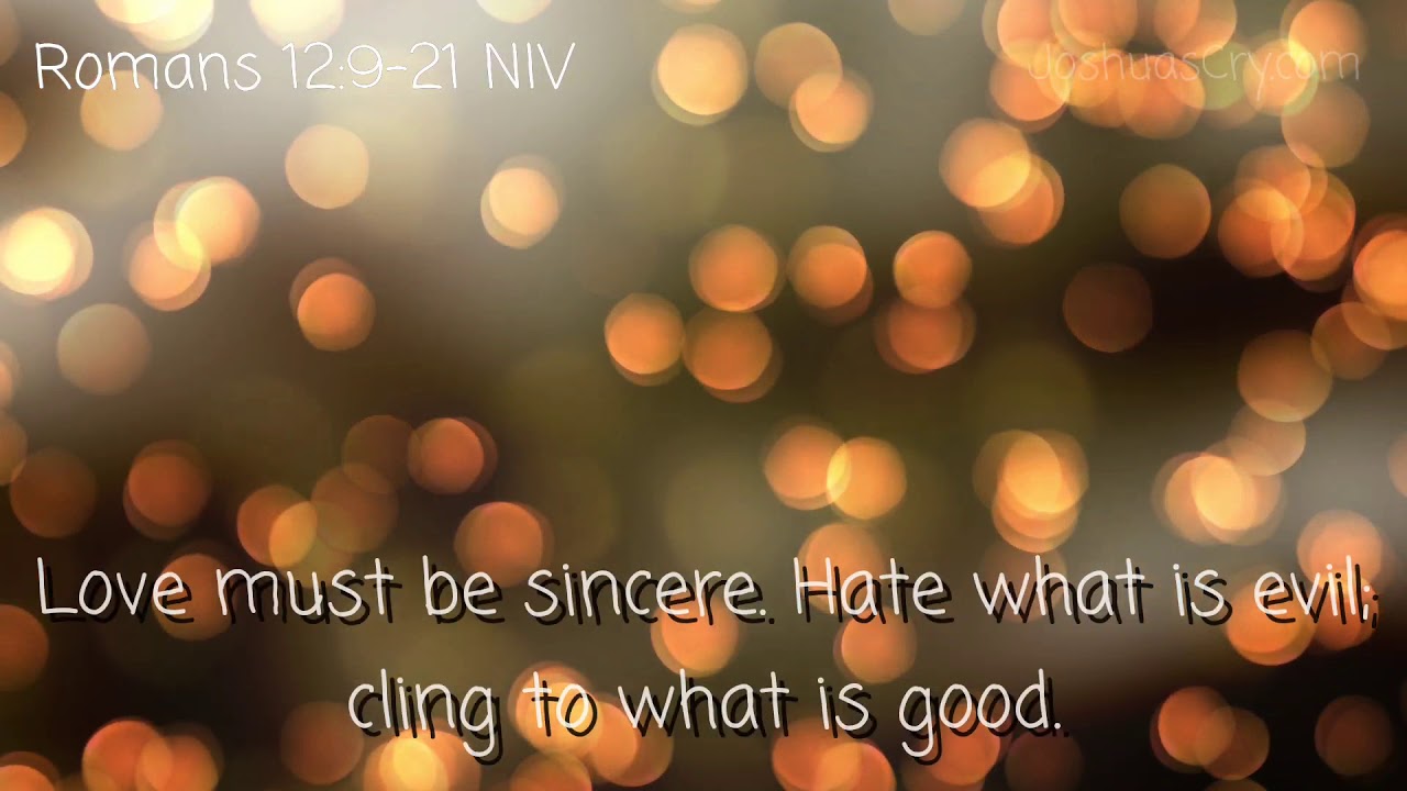 Romans 12 9 21 NIV YouTube romans-12-9-21-niv-youtube