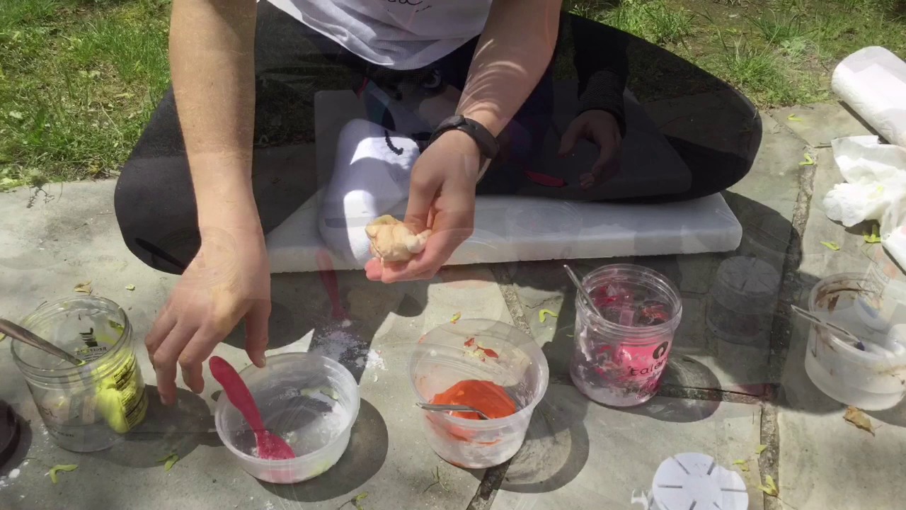 DIY Sunset Slime - YouTube
