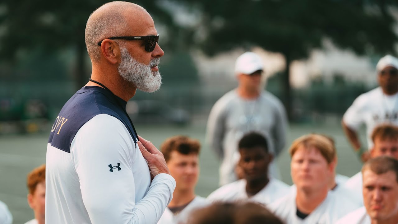 Navy Football Summer Update with Brian Newberry - YouTube