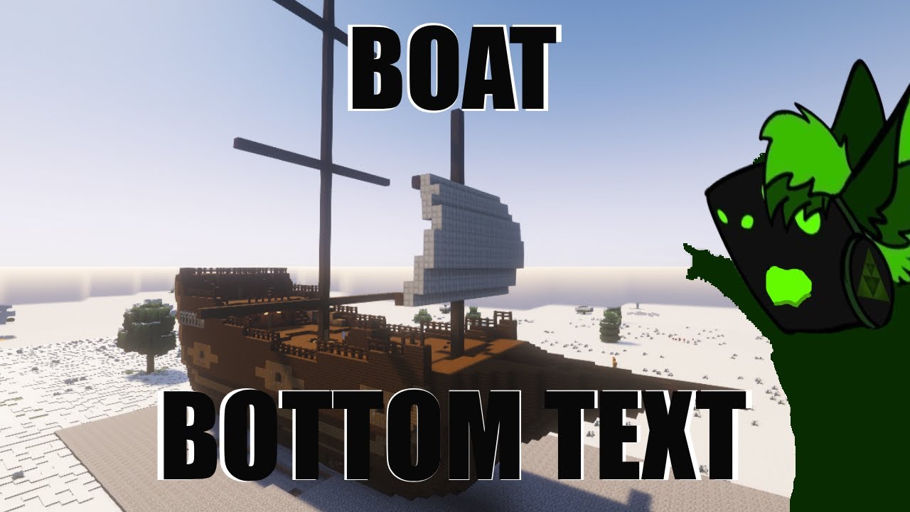 BOAT | Minecraft Merchant Ship Showcase (Modded) - YouTube