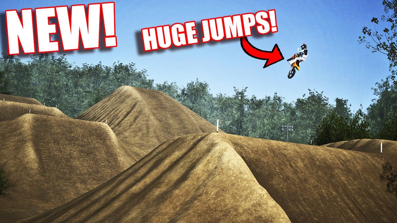 THIS TRACK HAS THE BIGGEST JUMPS IN MX BIKES HISTORY!! - YouTube