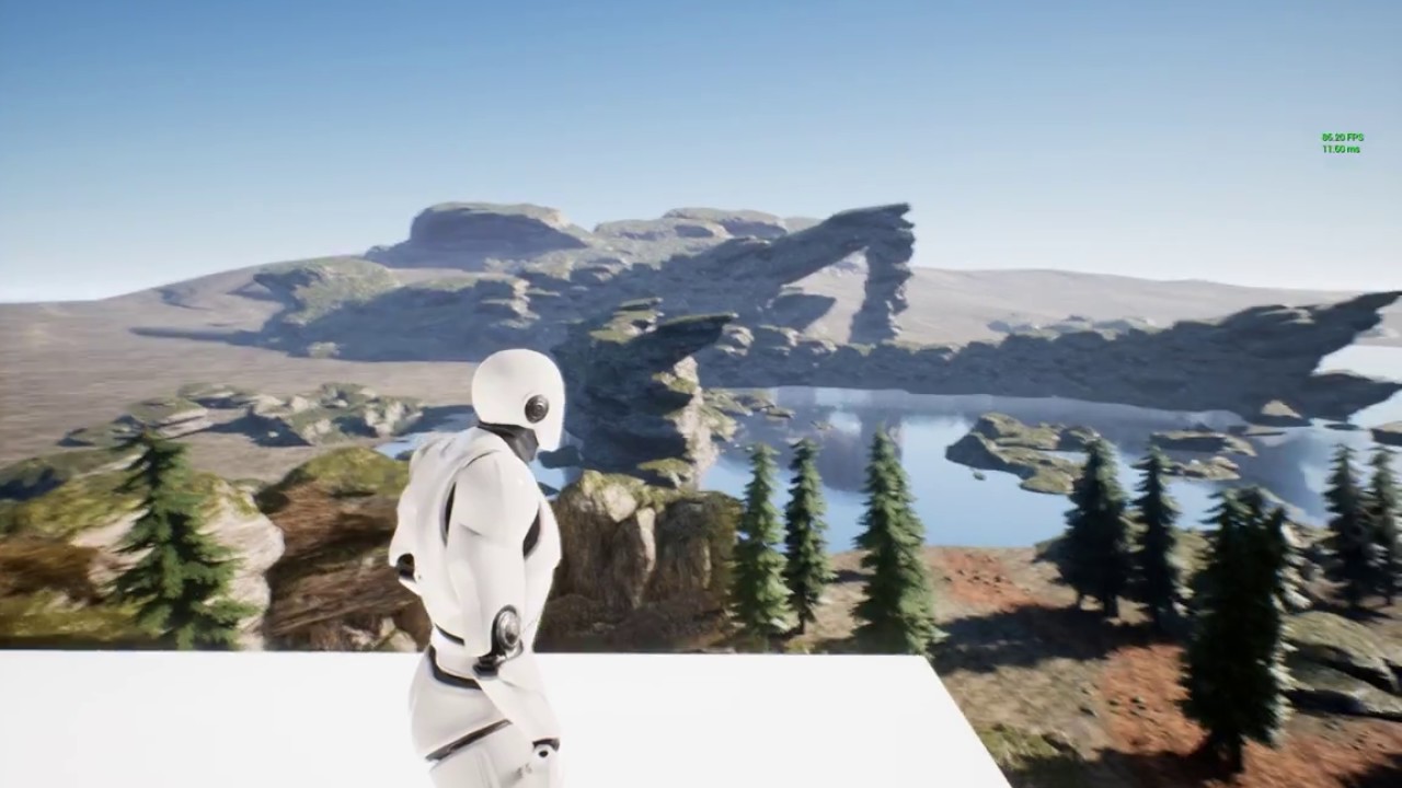 Unreal Engine open-world LPV test - YouTube