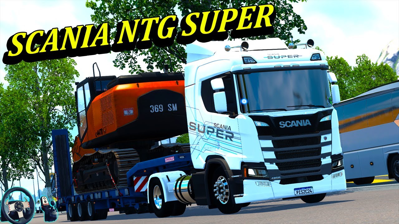 SCANIA NTG SUPER 4x2 MAPA AMERICAM BRASIL ETS-2 / MOD BR - YouTube