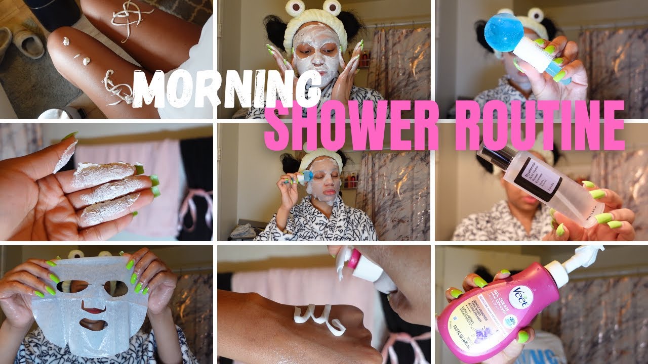 LUXURIOUS MORNING SHOWER ROUTINE | BEST SKIN & BODYCARE PRODUCTS - YouTube