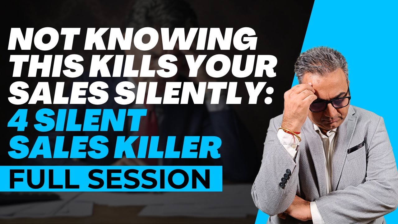 Not Knowing This Kills your Sales Silently: 4 Silent Sales Killers ...