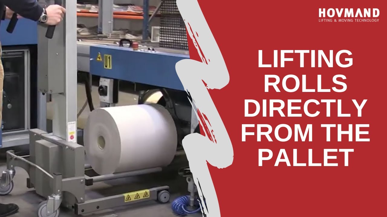 Lift and handle reels weighing up to 300 kg: boom/double boom │HOVMAND ...