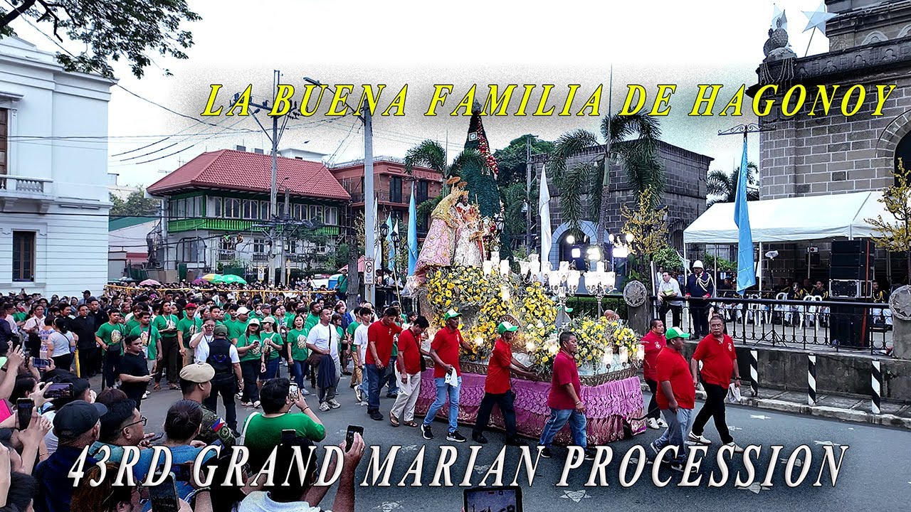 La Buena Familia de Hagonoy at 43rd Grand Marian Procession 2024 - YouTube