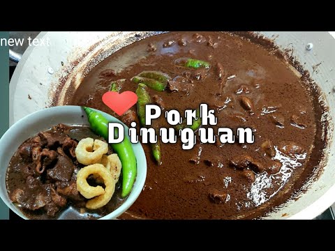 Pork Dinuguan Recipe, my own version of cooking Pork Blood Stew - YouTube