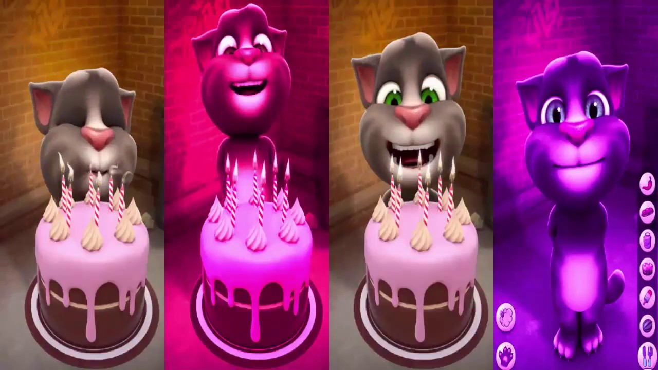 Learn Colors with My Talking Tom Colours for Kids Animation Education ...