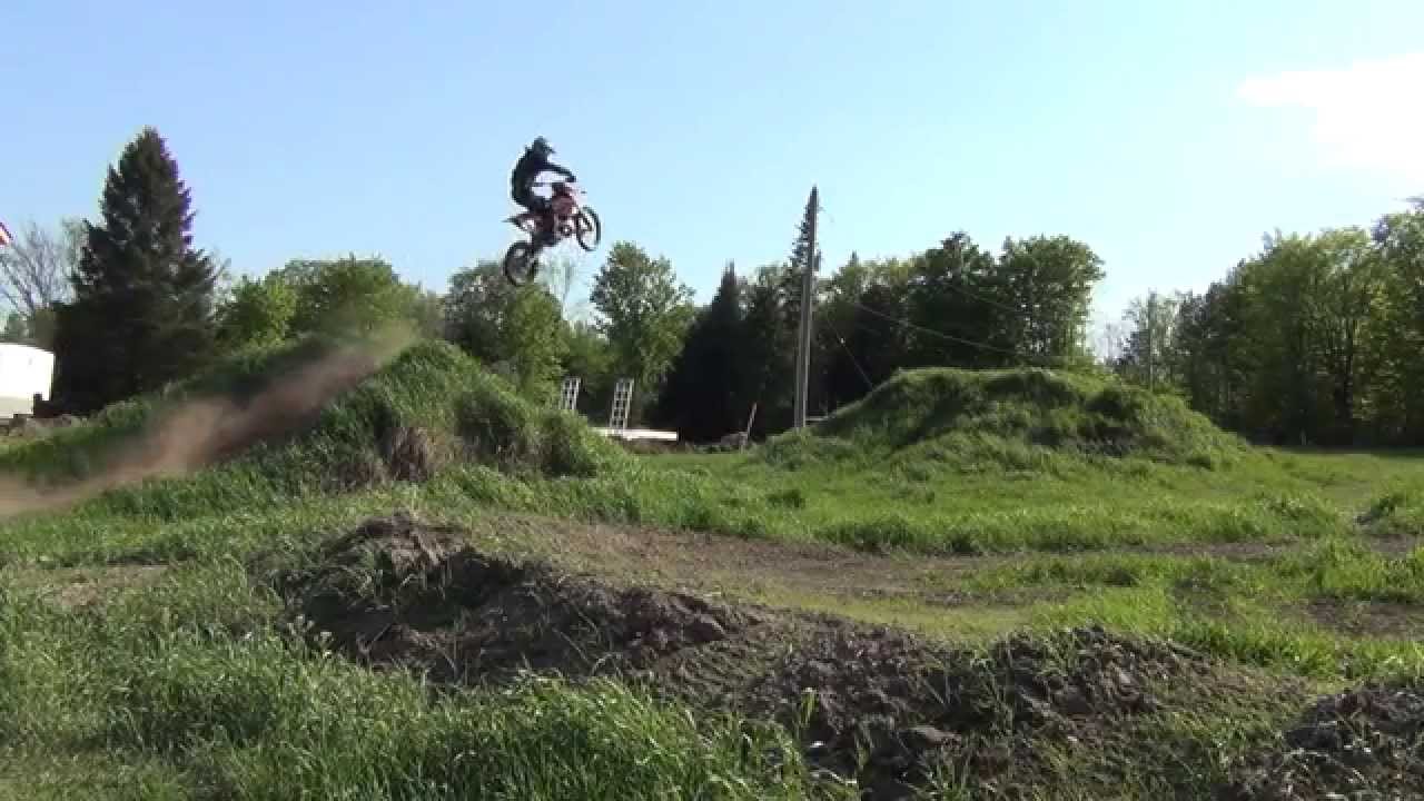 John Haylock Motocross Riding in Haliburton, May 23 2015 Edit. - YouTube
