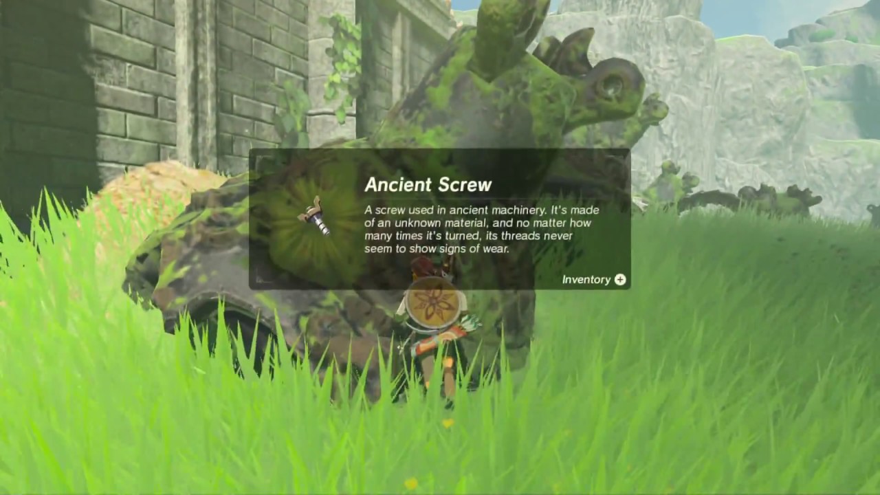 More unskippable cutscenes: Zelda Breath of the Wild - YouTube