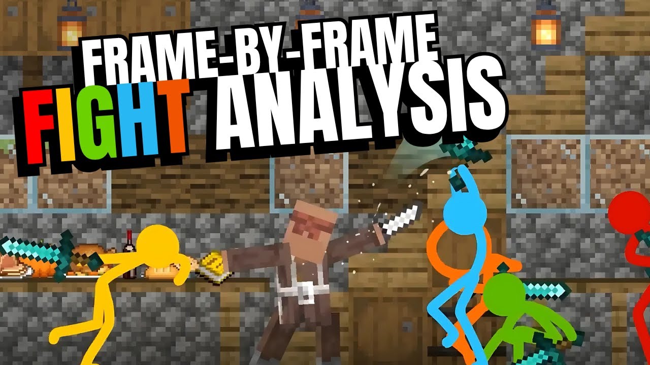 THEY TRY TO ROB A GUY - Frame-By-Frame Fight Analysis of Alan Becker ...