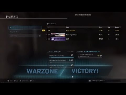 Warzone 3000+ Damage Win - YouTube